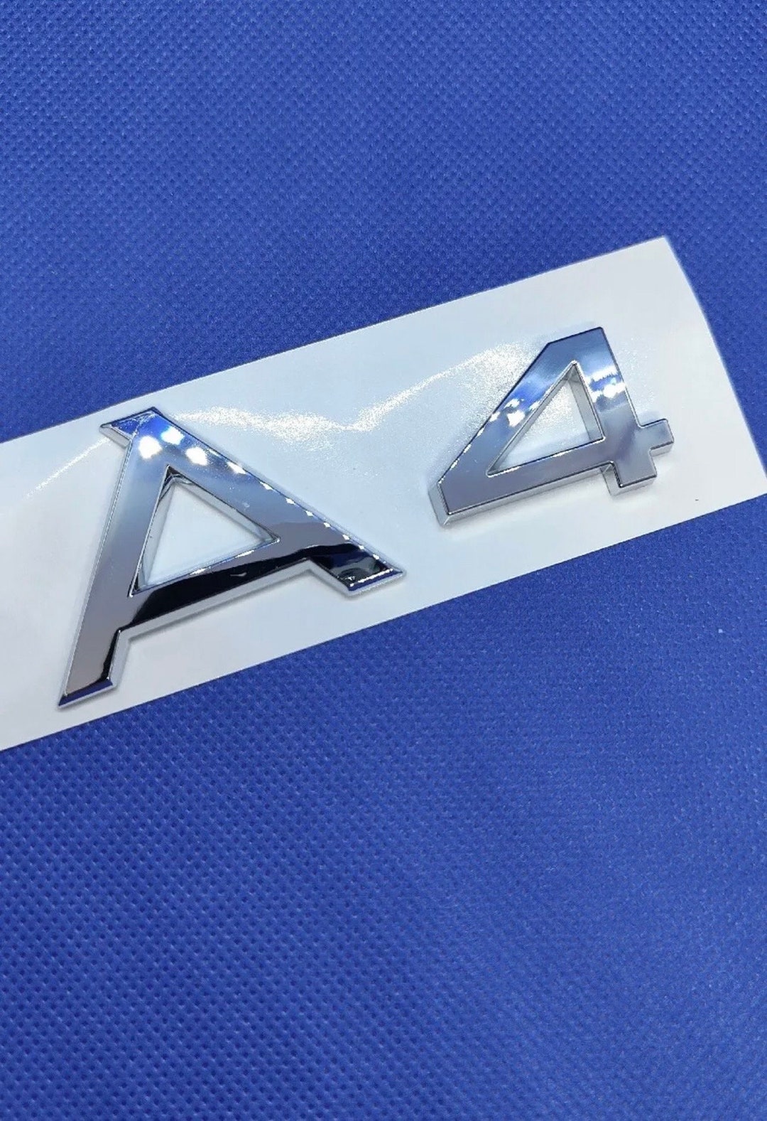 Logo A4 Stickers Chrome Emblem Sticker - Etsy
