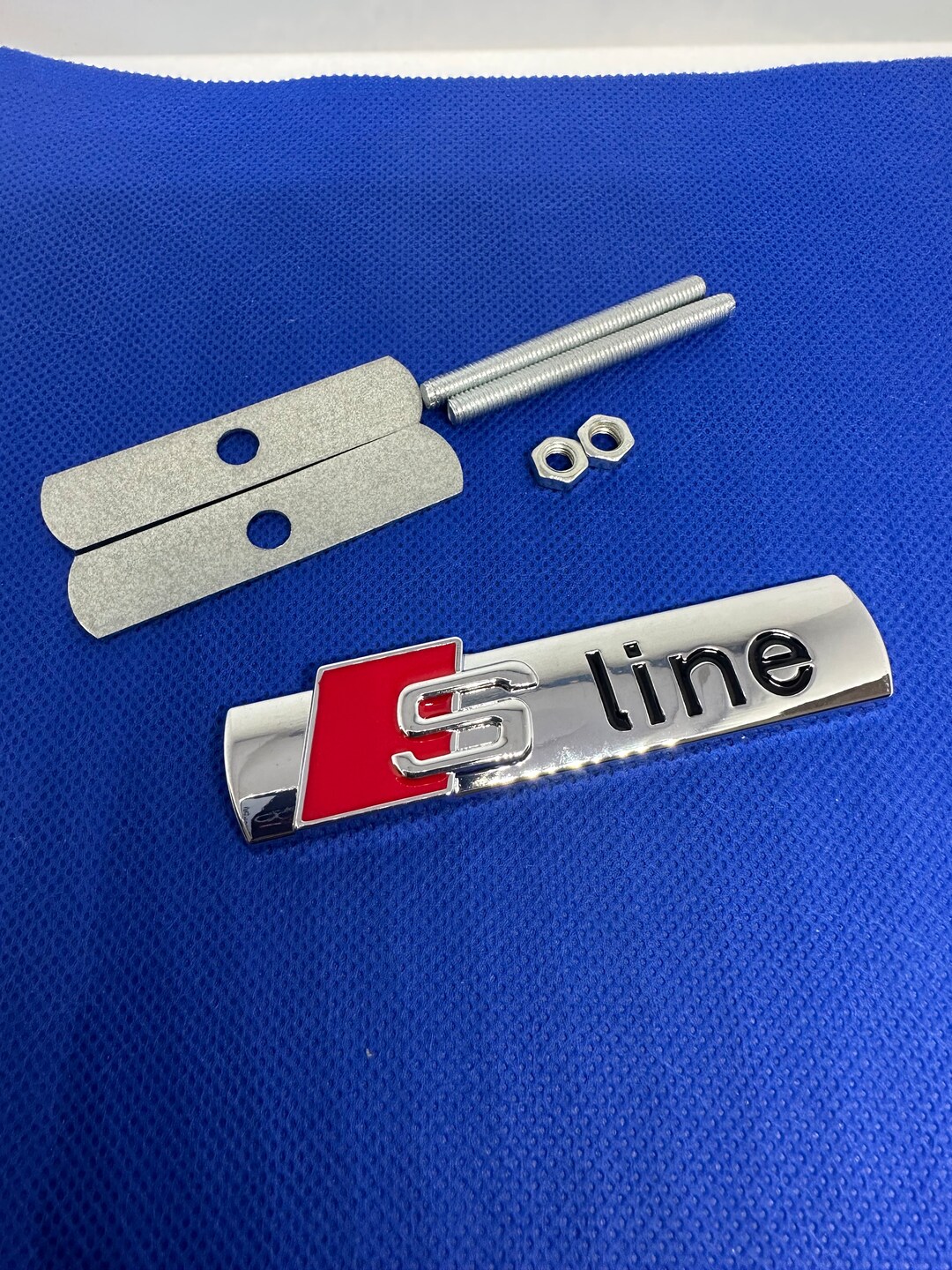 S Line Logo Black Chrome Grille Emblem - Etsy