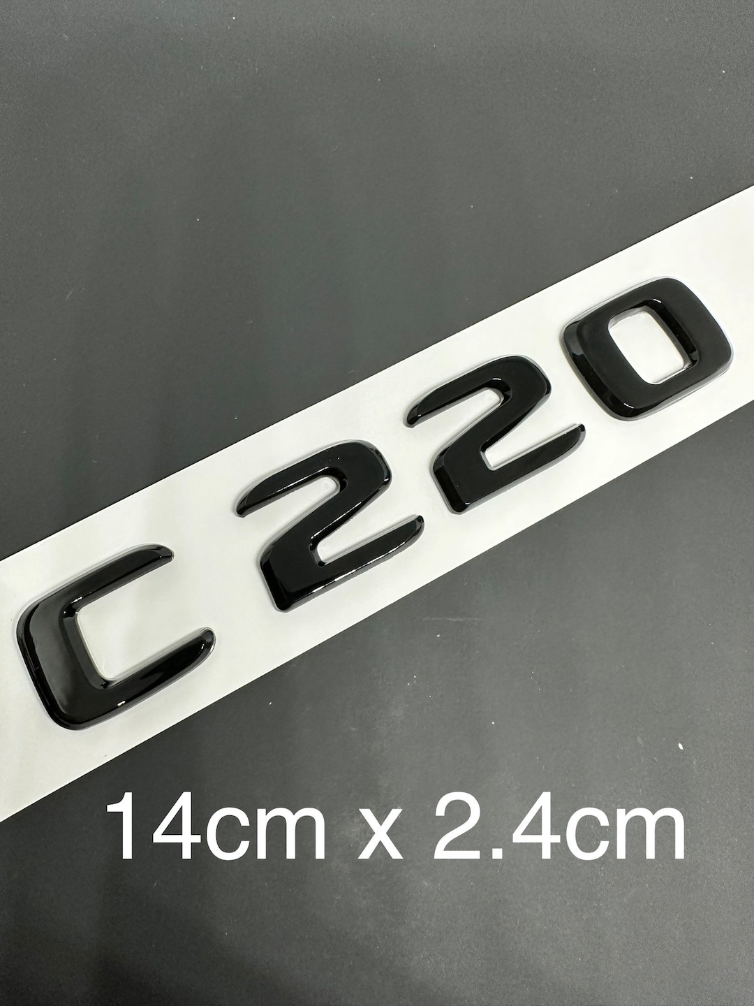 Logo C220 Stickers Sticker Emblem Glossy Black Glossy Black - Etsy
