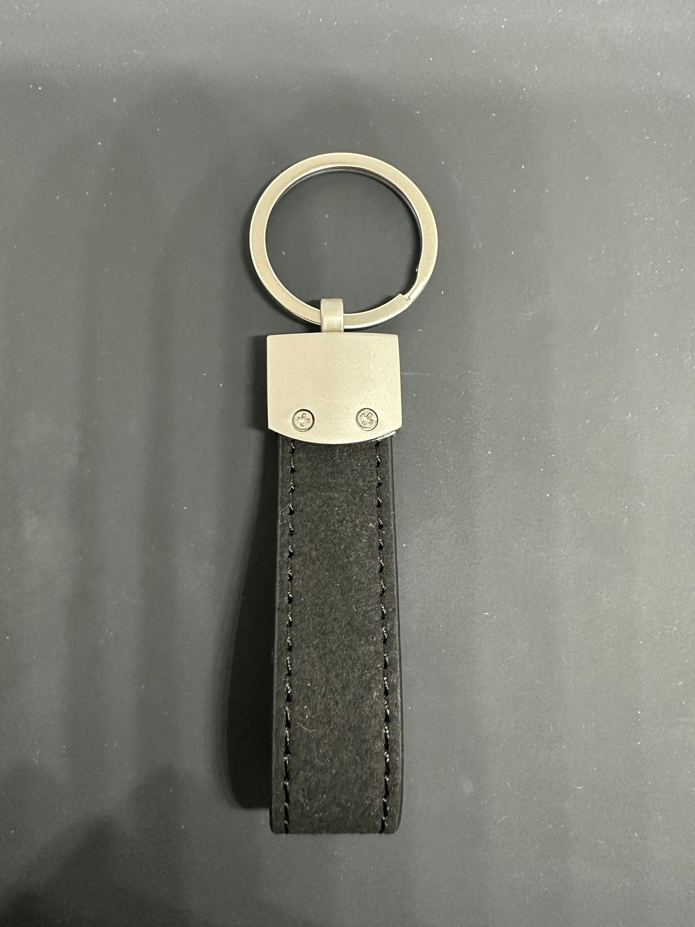 AMG Mercedes Key Ring in Black Leather and Alcantara Metal - Etsy