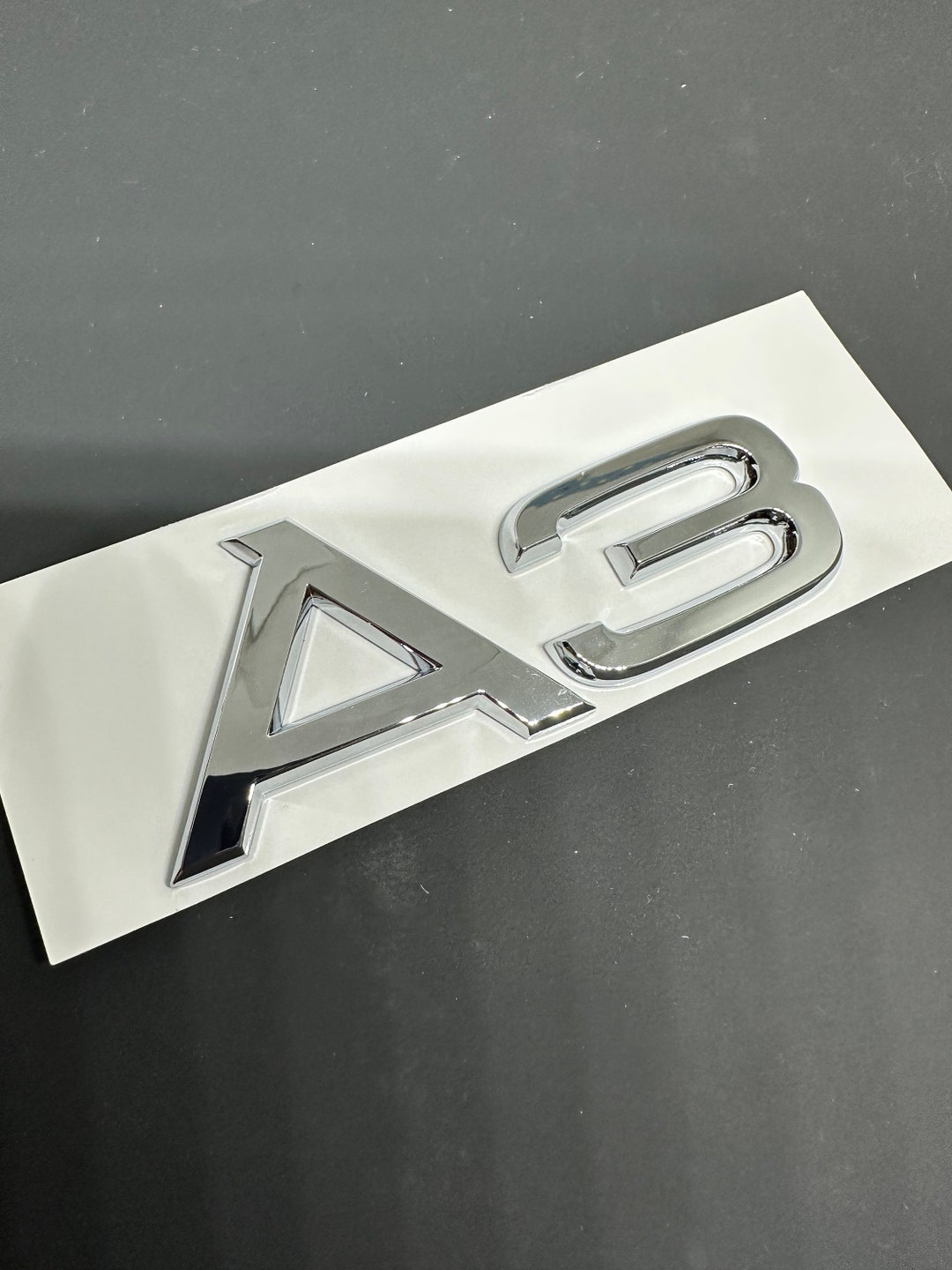 Logo A3 Stickers Chrome Emblem Sticker - Etsy