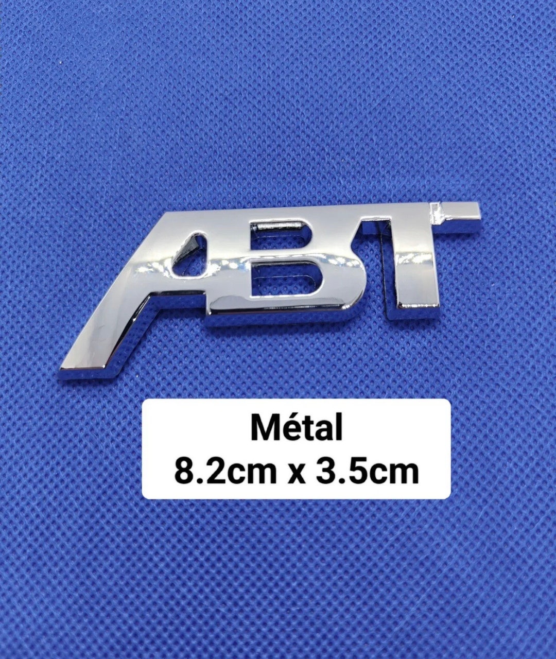 ABT Emblem Logo-front Fenders Chrome Metal Sticker - Etsy