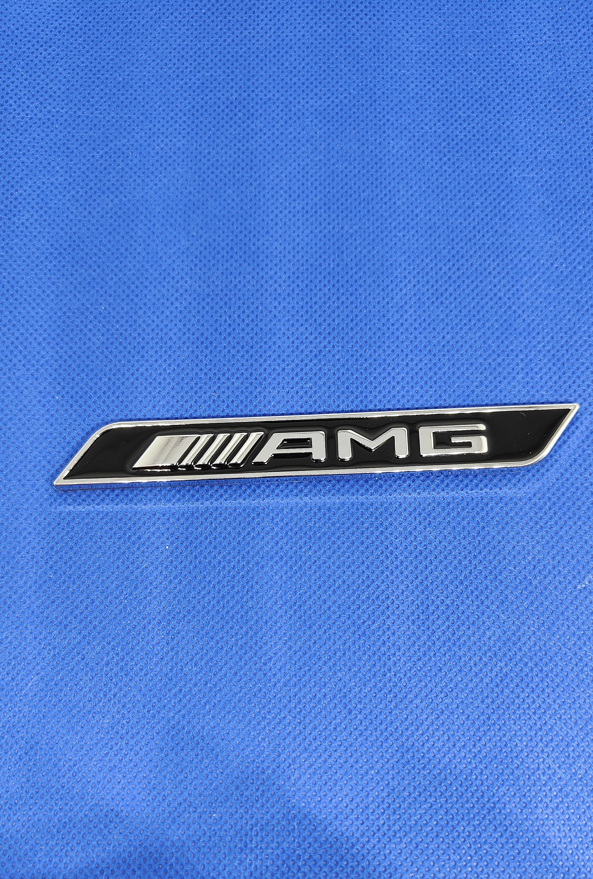 1 Logo AMG Mercedes Chrome Métal Autocollant 11cm X 1.4cm - Etsy