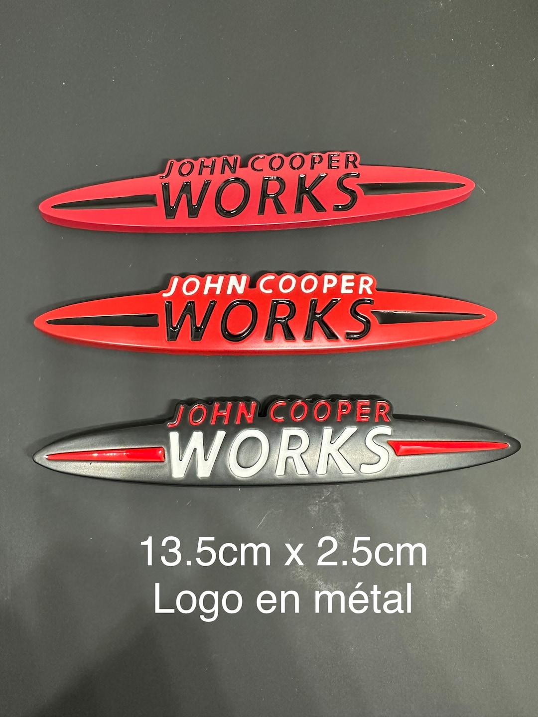 1 Logo Mini-john-cooper Works Jcw/ Emblème En Métal Coffre - Etsy