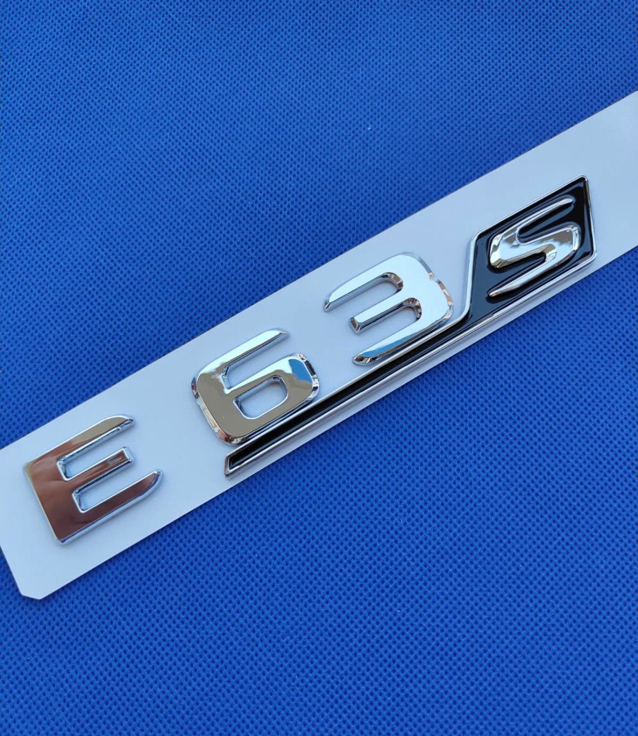 Logo E63S Stickers Sticker Emblem Black Chrome - Etsy