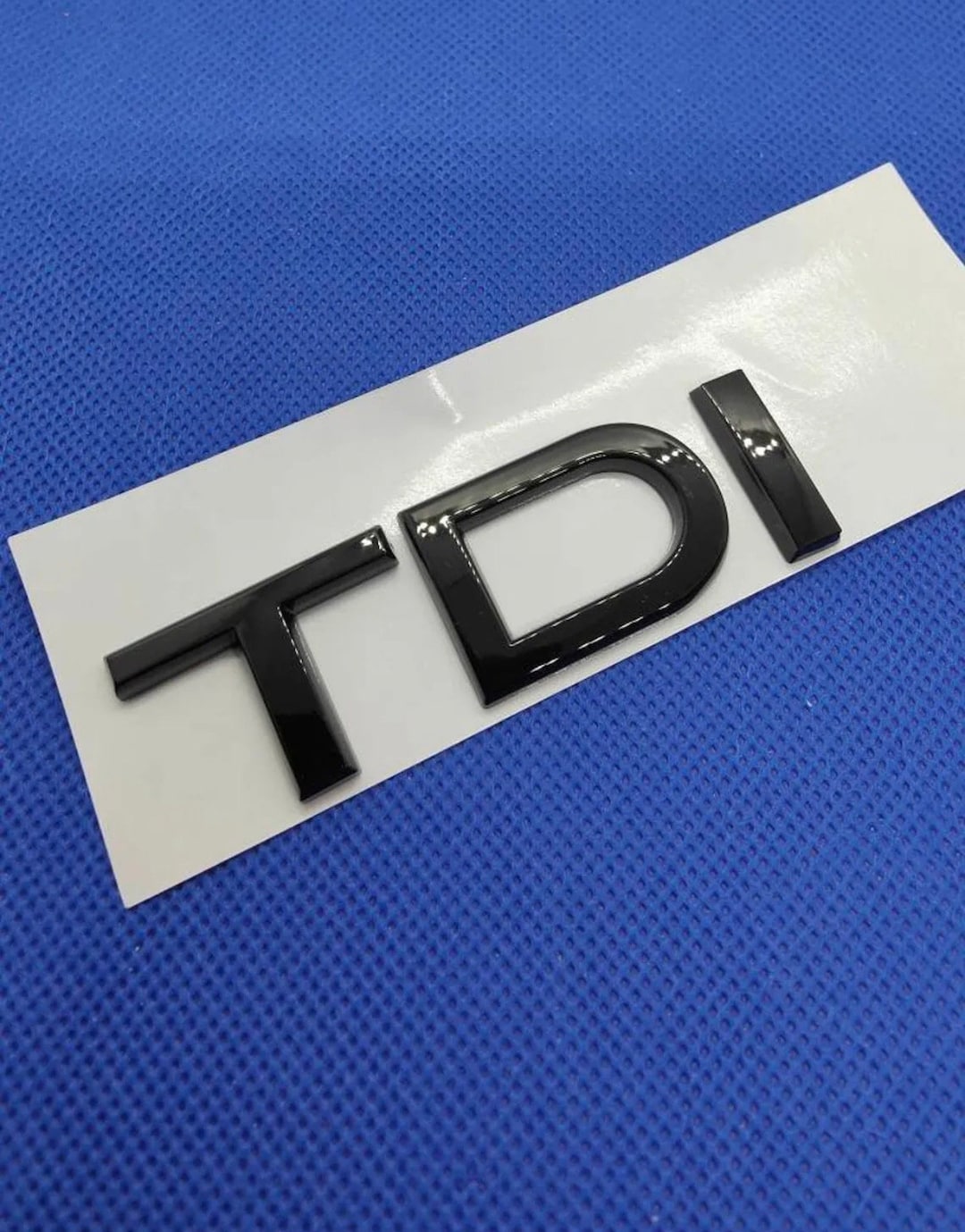 TDI Logo Stickers Sticker Emblem Glossy Black Glossy Black - Etsy