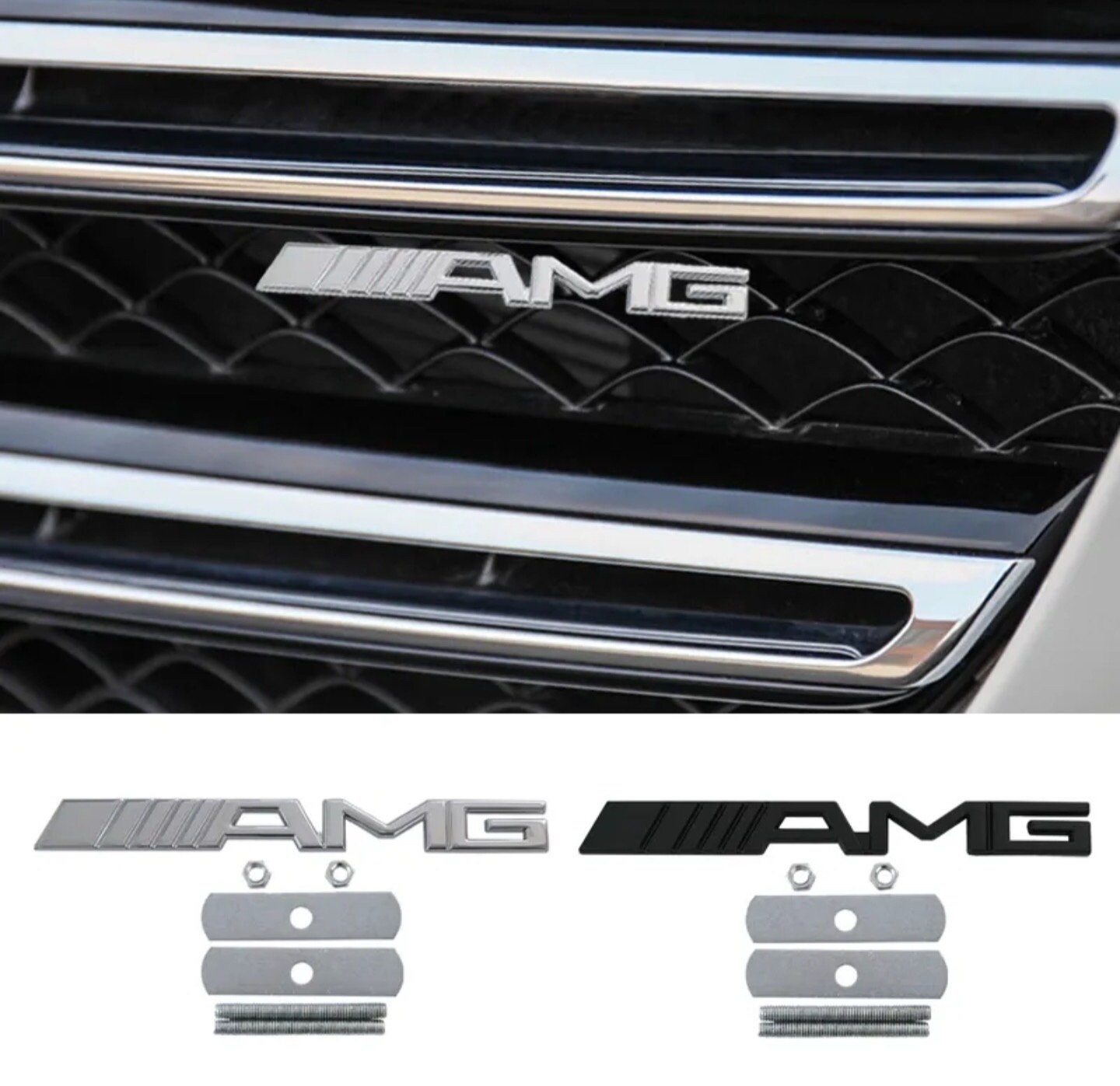 1 AMG Logo for Mercedes Grille Emblem - Etsy