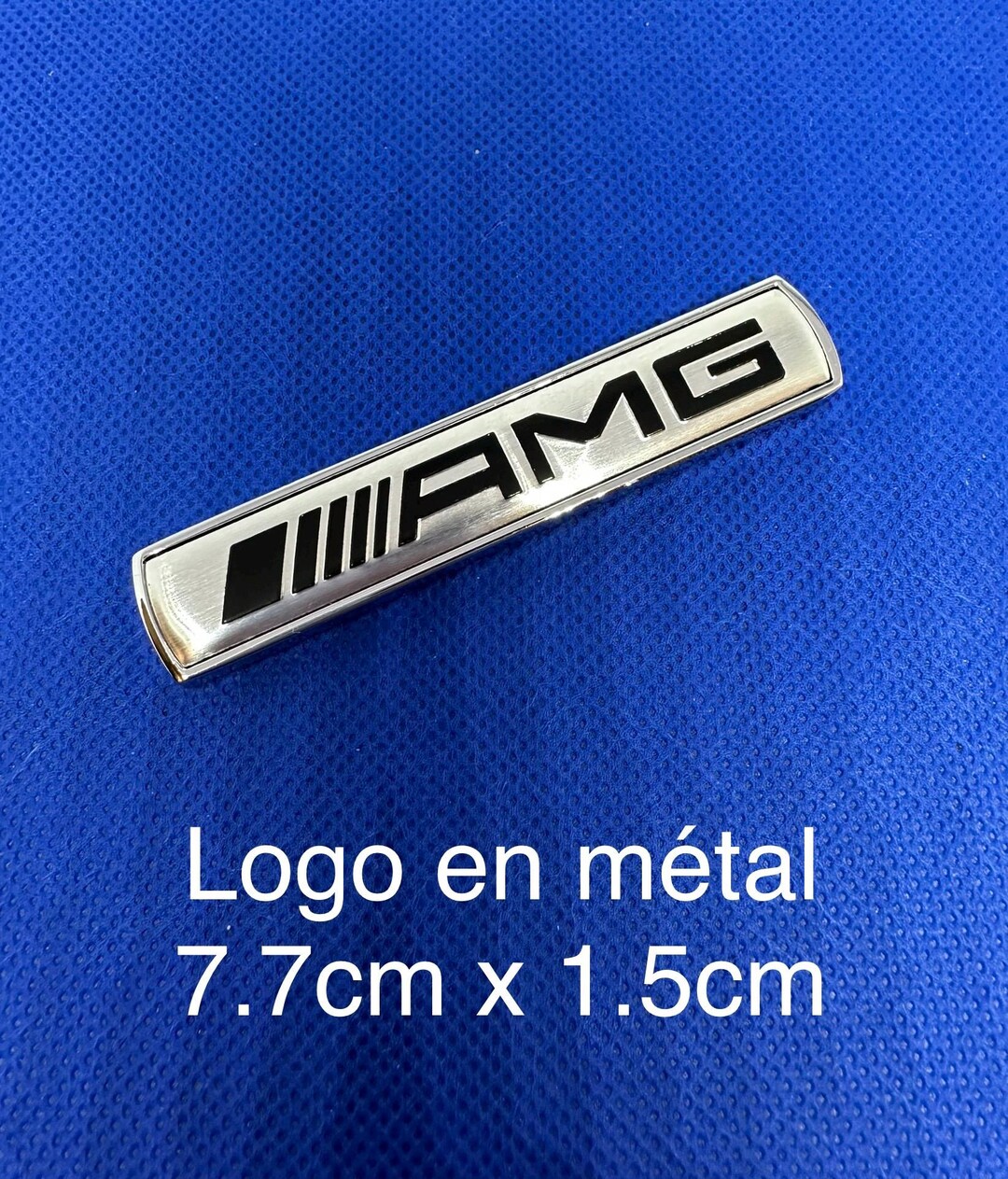1 AMG Chrome Mercedes Metal 3D Logo 7.7cm X 1.5cm - Etsy