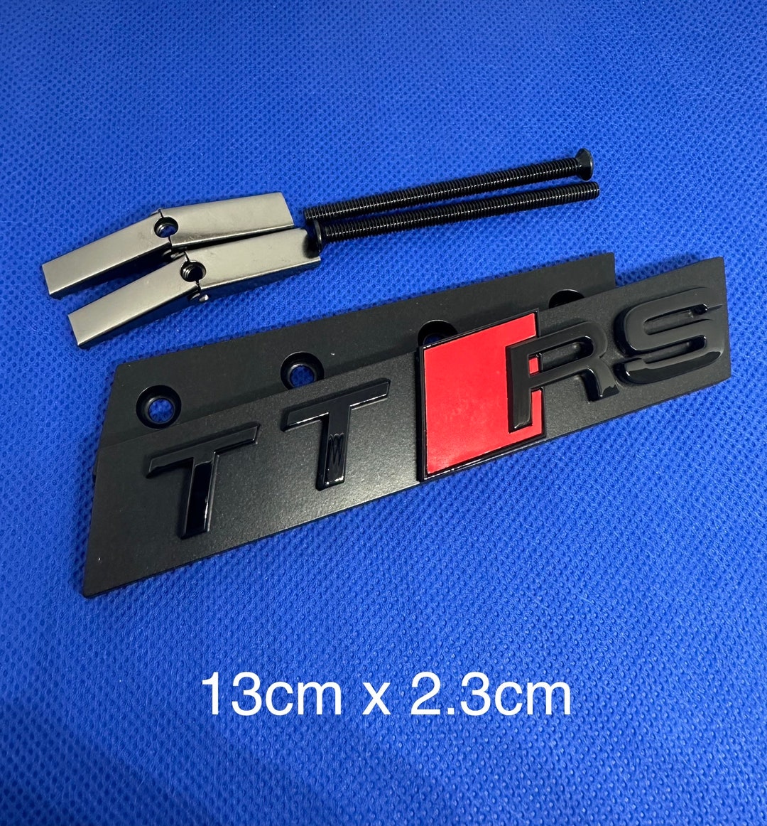 Logo Emblem TTRS Front Grille Glossy Black TT TTS Glossy Black - Etsy