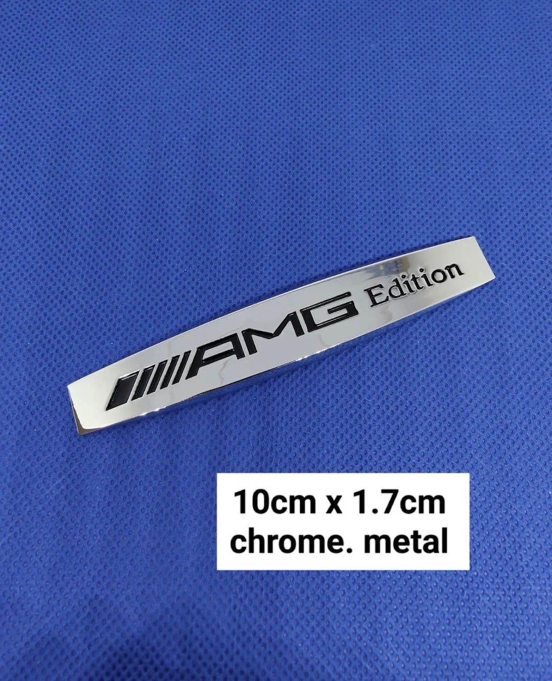 1 AMG Edition Chrome Mercedes Metal 3D Logo 10cm X 1.7cm - Etsy
