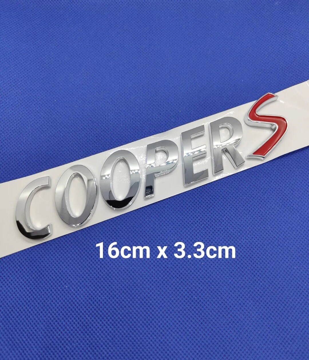 Cooper S Logo Rear Trunk Chrome Emblem - Etsy