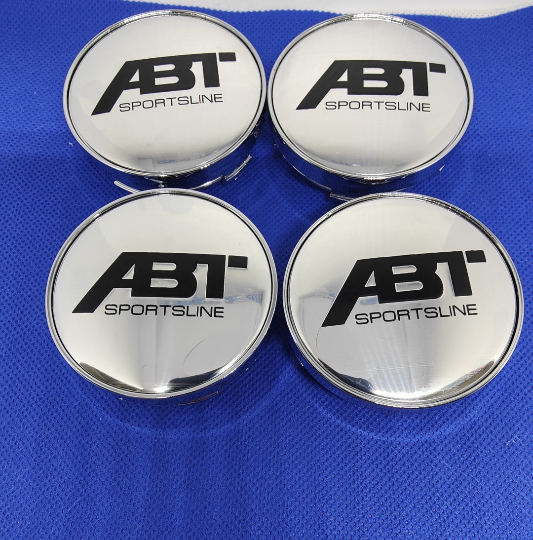 4 Caches Moyeu Logo Abt Jante Centre De Roue 60/56mm Chrome - Etsy