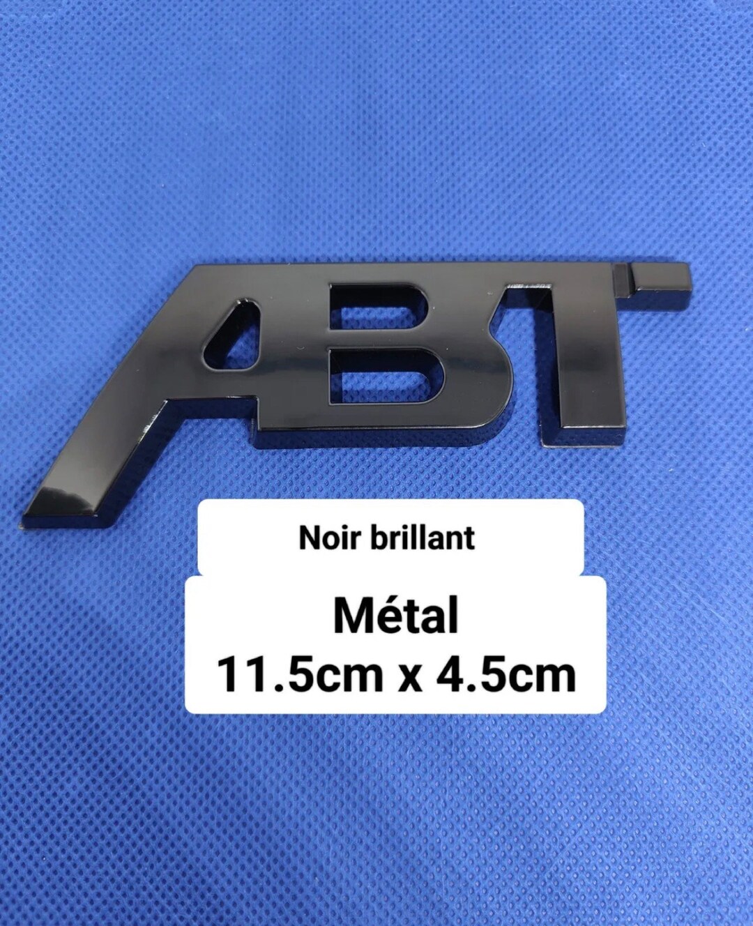 Abt-rear Trunk Emblem Logo Glossy Black Metal Sticker - Etsy