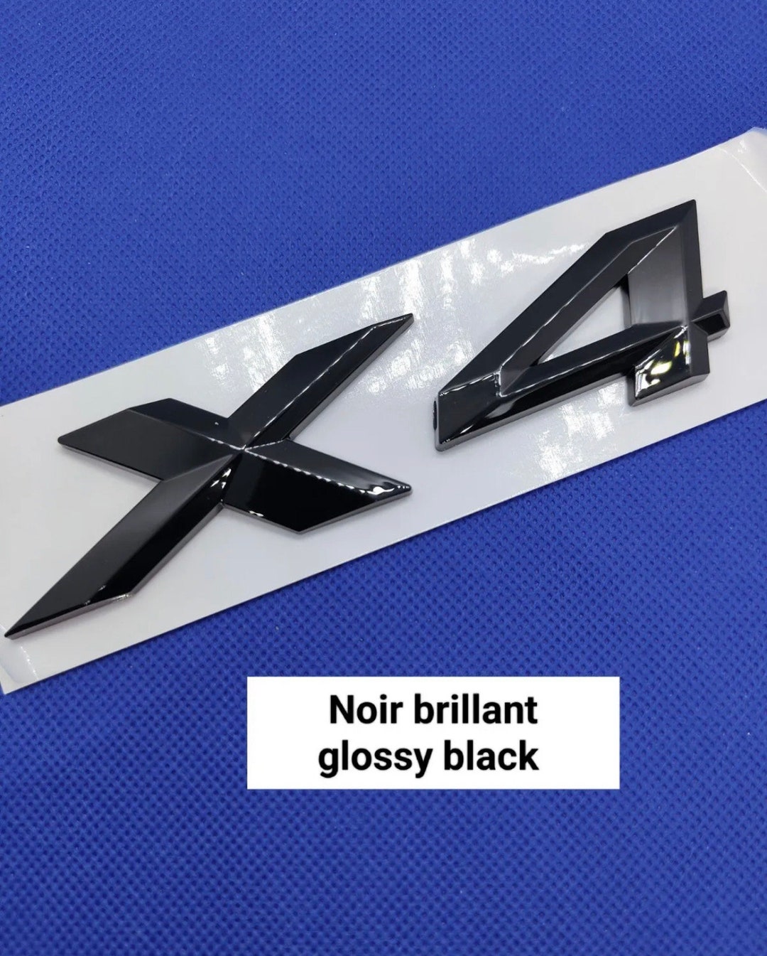 Logo X4 Stickers Sticker Emblem Shiny Black Glossy Black - Etsy