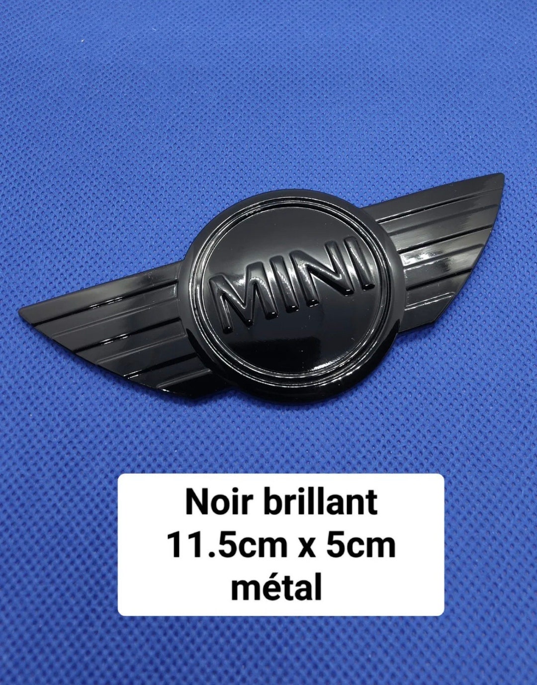 Logo for Mini-cooper Hood or Rear Emblem Shiny Black Metal - Etsy