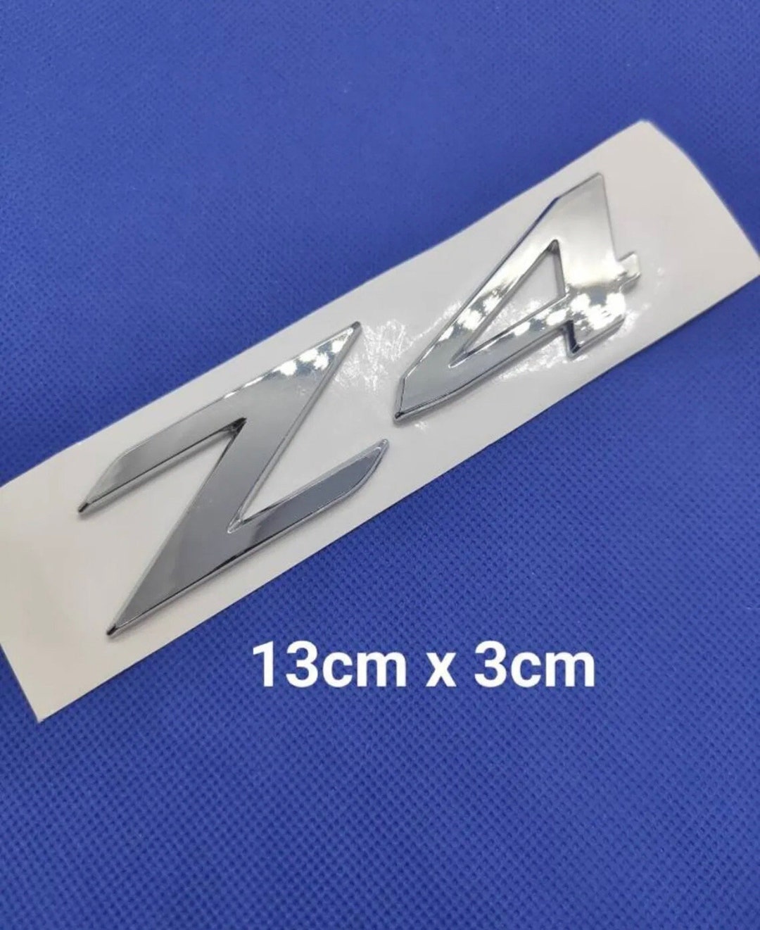 Logo Z4 Chrome Badge Emblem Sticker Chrome - Etsy