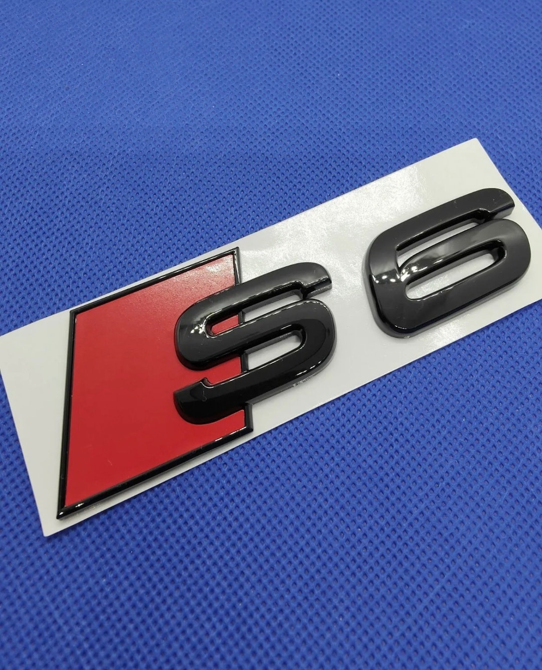 S6 Logo Emblem Glossy Black Rear Tailgate Sticker Glossy Black - Etsy