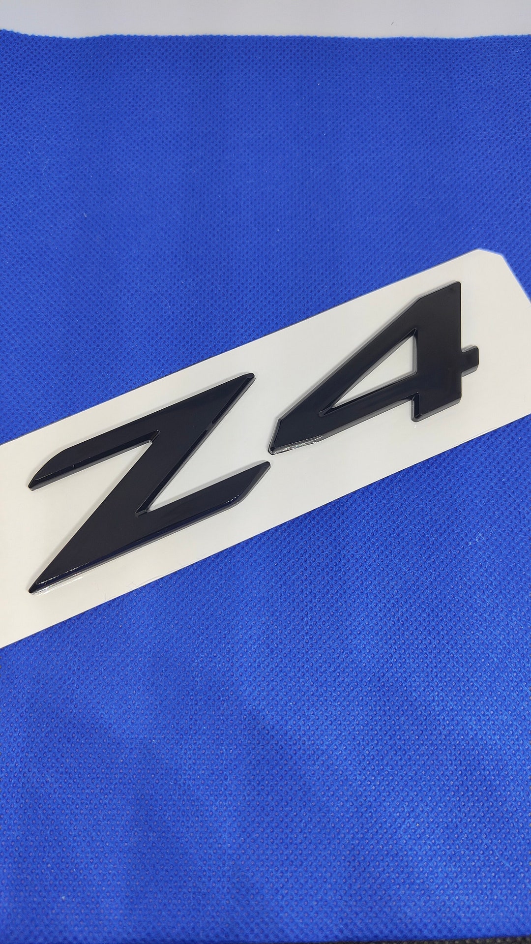 Logo Z4 Chrome Badge Emblem Sticker Shiny Black Glossy Black - Etsy