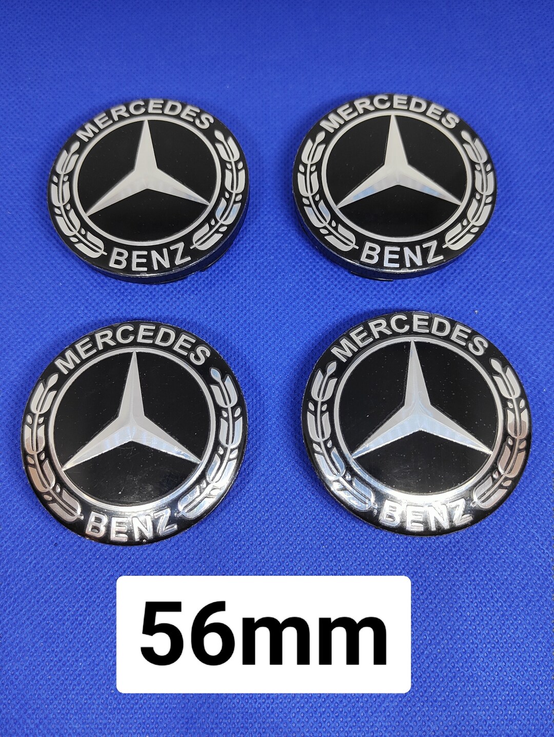 4 Mercedes Logo Hub Caps Wheel Center Rim 56mm - Etsy