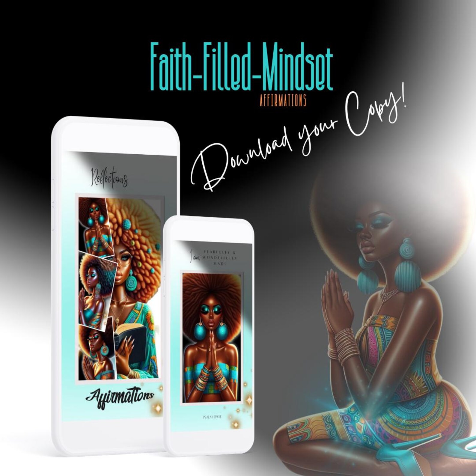 Faith Filled Affirmations Collection - Etsy