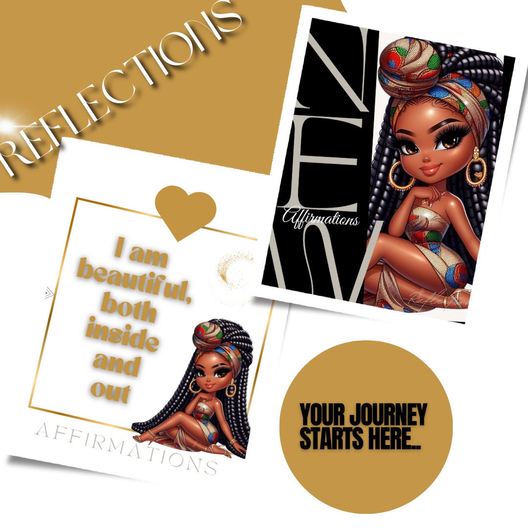 Chibi Affirmations: Petite Power for Positivity - Etsy