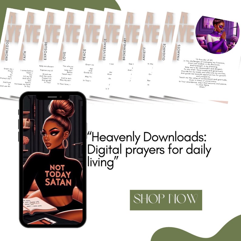 Heavenly Downloads: Digital Prayers for Daily Living - Etsy