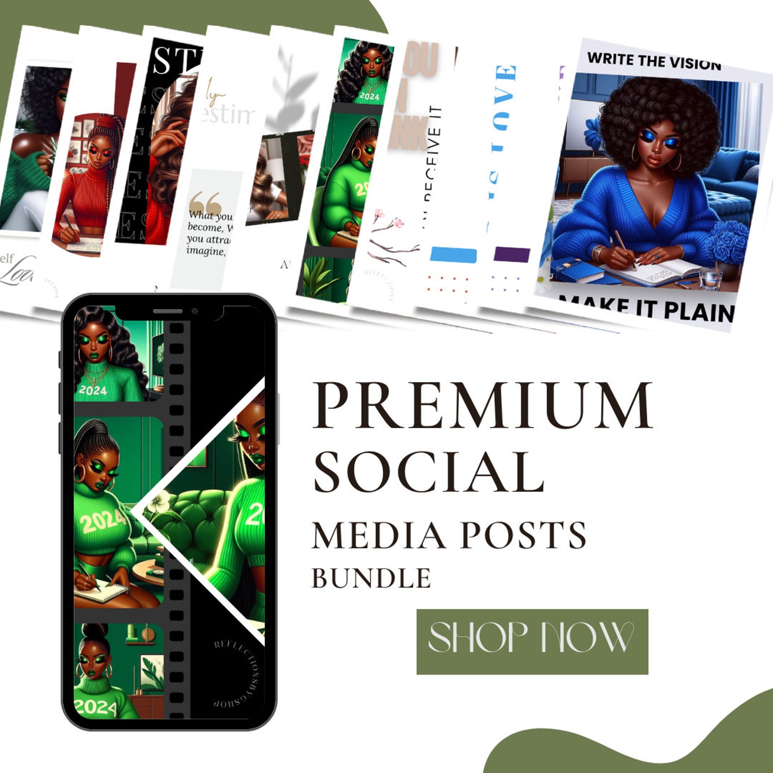 Premium Done for You Social Media Posts: Instant Impact - Etsy