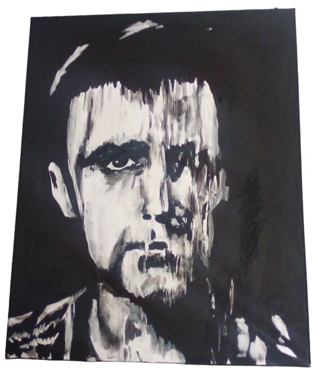 Peter Gabriel..genesis, Hand Painted Canvas 20 X 16 Ins, Ready to Hang ...