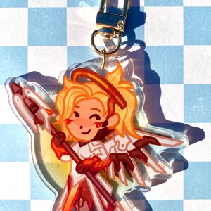 SHIPPING NOW Overwatch Acrylic Charms Junkerqueen, Ramattra, Junkrat ...