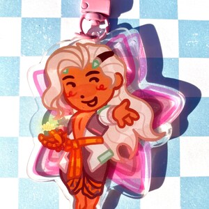SHIPPING NOW Overwatch Acrylic Charms Junkerqueen, Ramattra, Junkrat ...