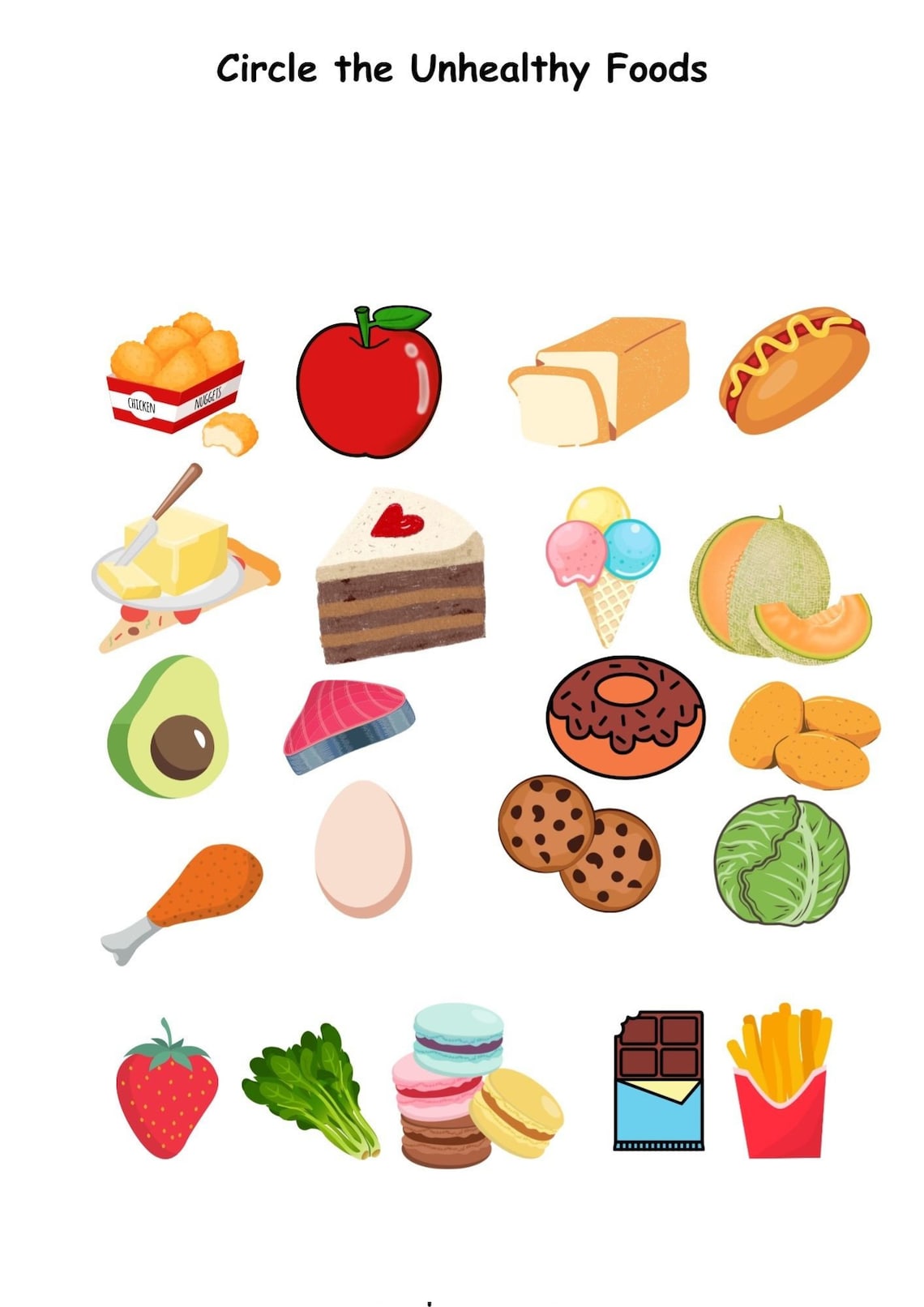 Eating Well: A Digital Ebook on Healthy Vs. Unhealthy Food Choices ...