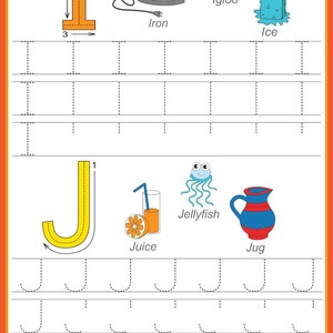 Alphabet Recognition and Tracing - A to Z Pages for Early Learning ...
