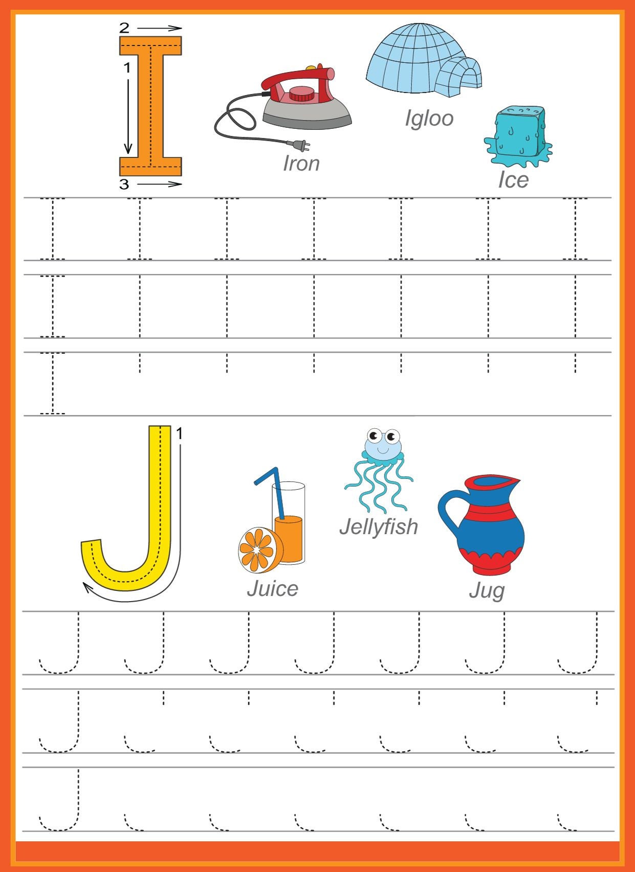 Alphabet Recognition and Tracing A to Z Pages for Early - Etsy