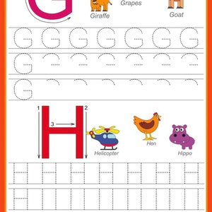 Alphabet Recognition and Tracing - A to Z Pages for Early Learning ...