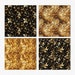 Gold Glitter Digital Paper Seamless Glitter Pattern Glitter Background ...