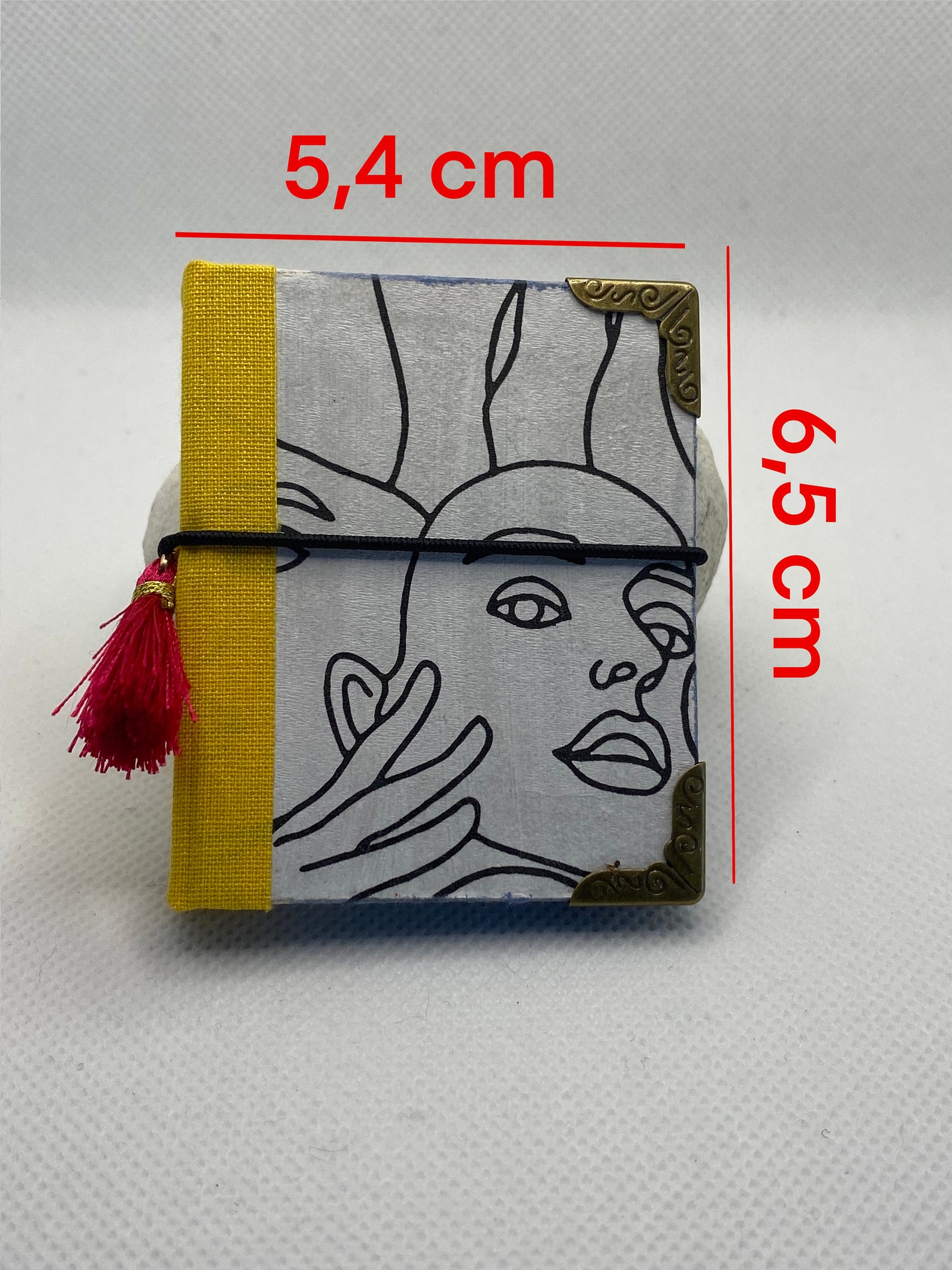 Small Book, Concertina Art Book, - Etsy