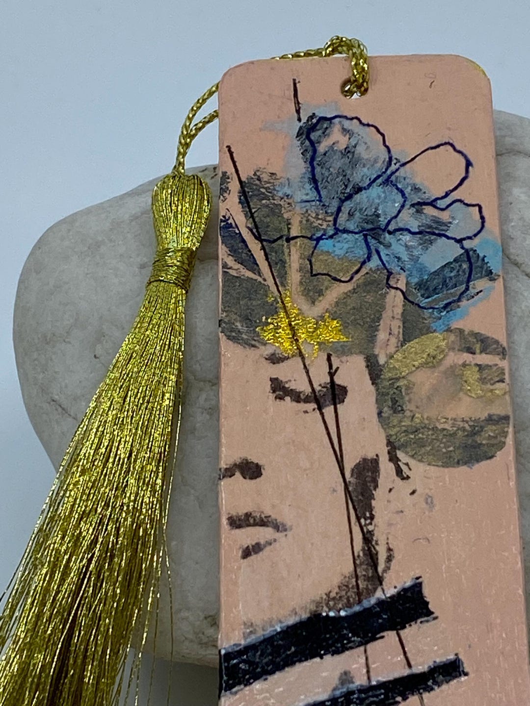 Subtle and Elegant Bohemian Chic Bookmark, Silky Soft Colors Reading ...