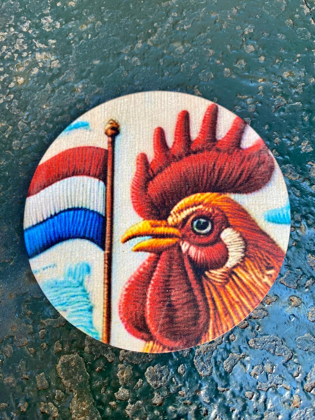 4 or 6 or 8 Colorful Coasters, Rooster Coasters, Animal Coasters ...