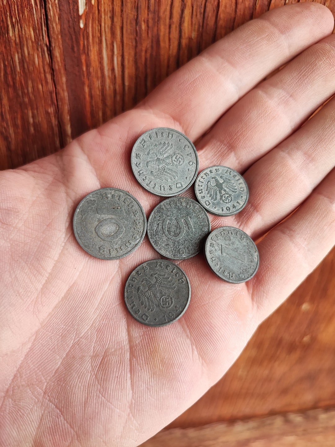 Lot of 5 German WW2 Coins - Etsy