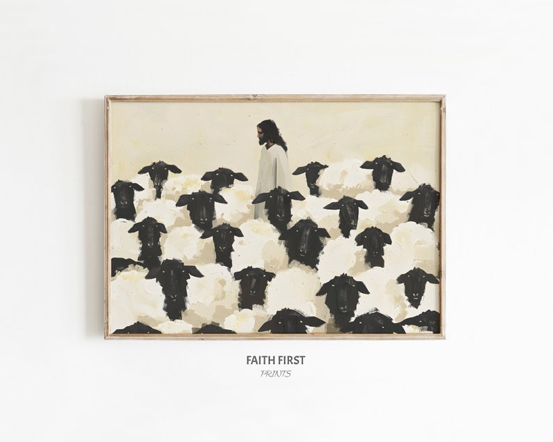 Parable of the Lost Sheep | Jesus Leaves the 99 Sheep | Bible Sketches ...