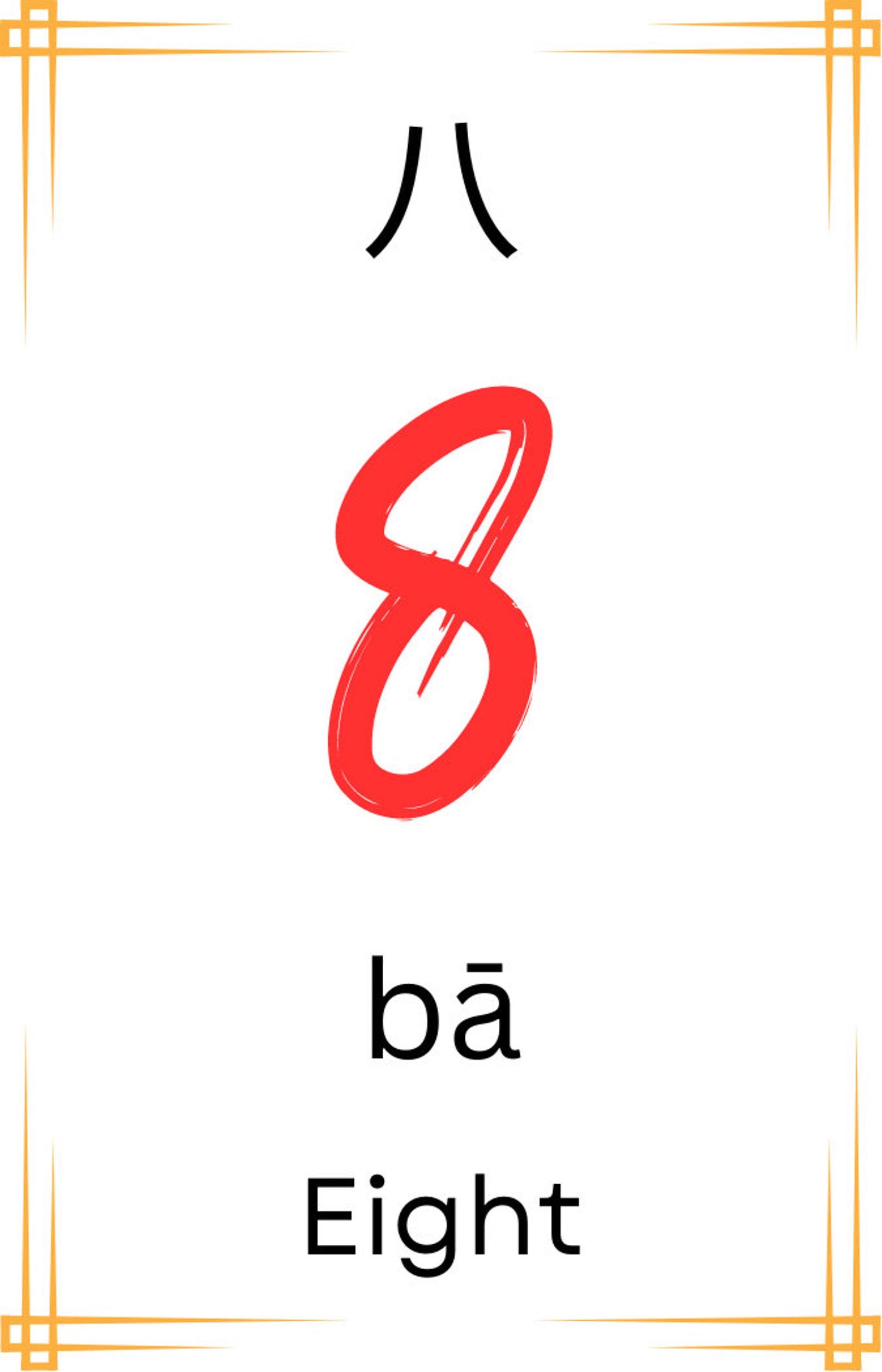 Flashcards HSK 1 Mandarin Chinese Simplified Vocabulary Words PART 1 ...