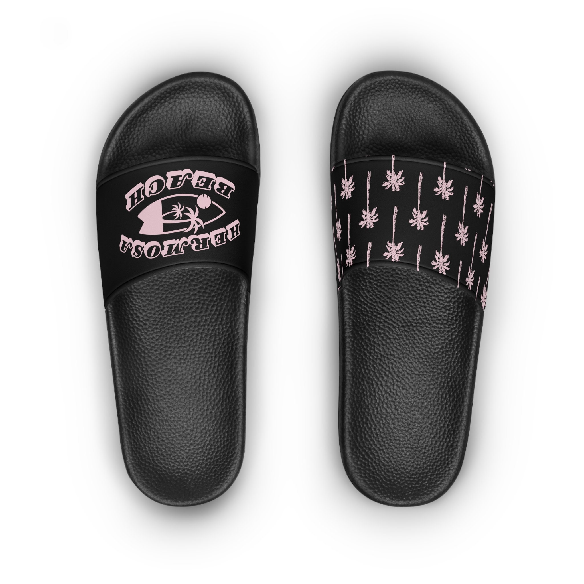 Women's Palm Tree Slide Sandals - Etsy