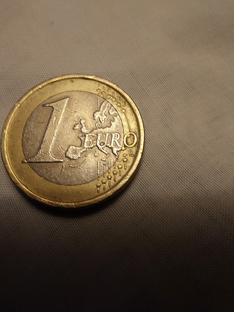 Very Rare Vintage Leonardo Da Vinci 1 Euro Coin - Etsy