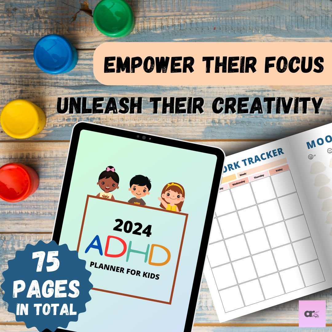 ADHD Planner for Kids | Adhd Digital Planner Adhd Planner Digital Adhd ...