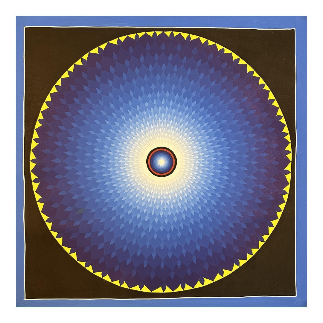 Cosmos Mandala, Universe Mandala Thangka, Thanka Painting, Buddha ...