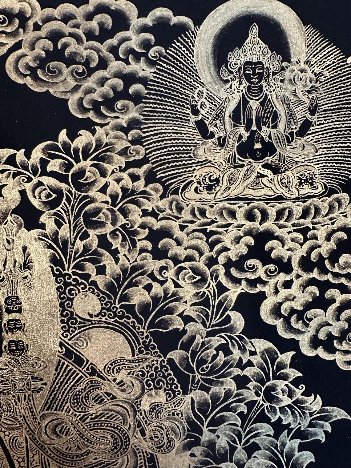 Guru Rinpoche, Tantric Master, Padmasambhava, Religious Decor, Tibetan ...