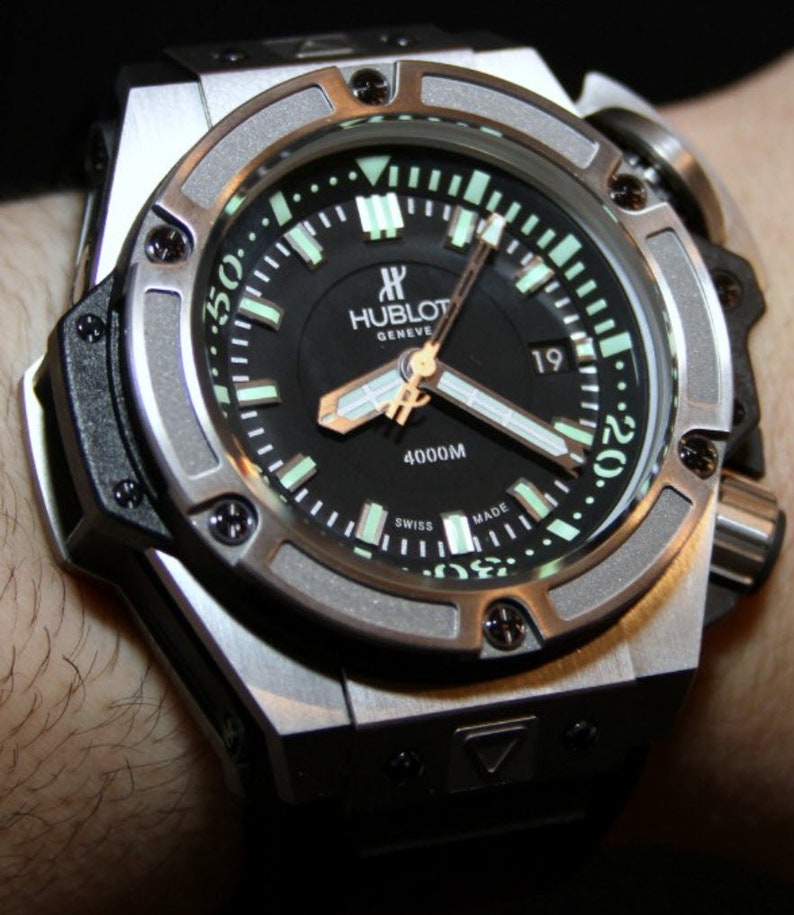 Hublot King Power Diver Oceanographic 4000 Meter, 873107, Limited 500 ...