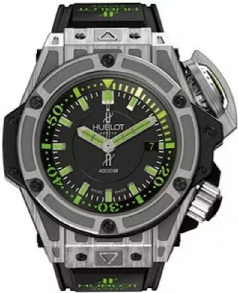 Hublot King Power Diver Oceanographic 4000 Meter, 873107, Limited 500 ...