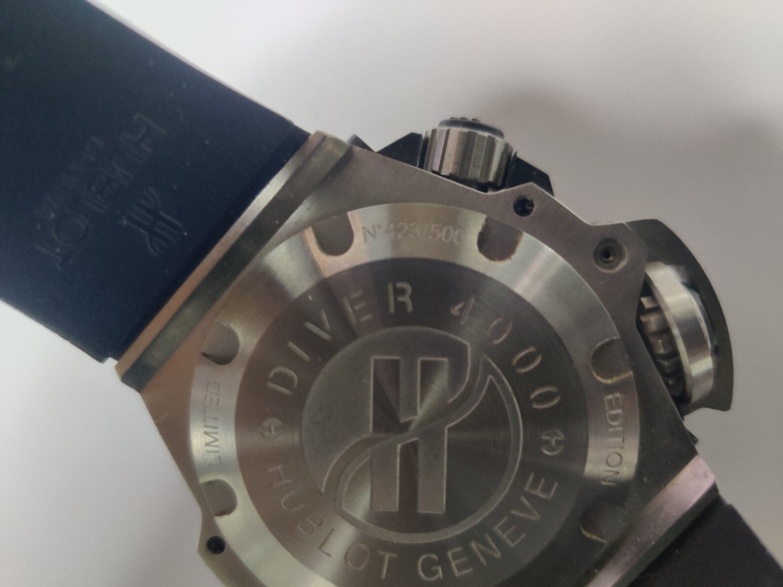 Hublot King Power Diver Oceanographic 4000 Meter, 873107, Limited 500 ...