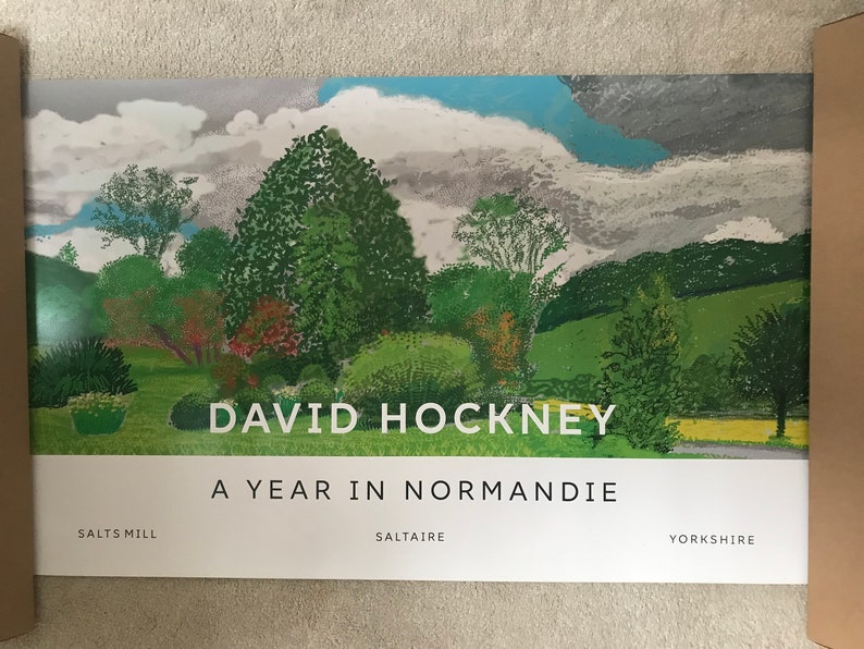 David Hockney A Year in Normandie Poster by (trees) - Etsy